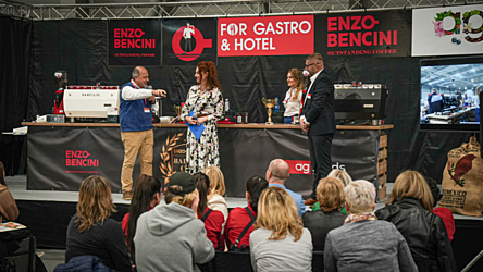 FOR GASTRO & HOTEL fair with Enzo Bencini coffee | AG Foods